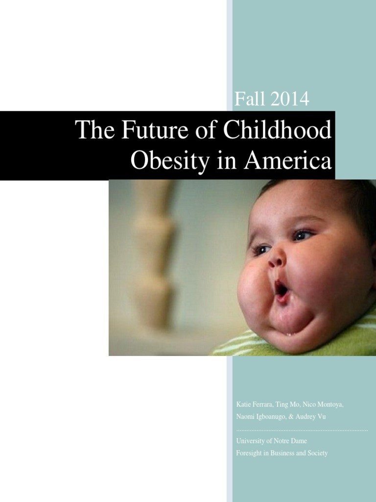 Foresight Final Report K | PDF | Body Mass Index | Childhood Obesity