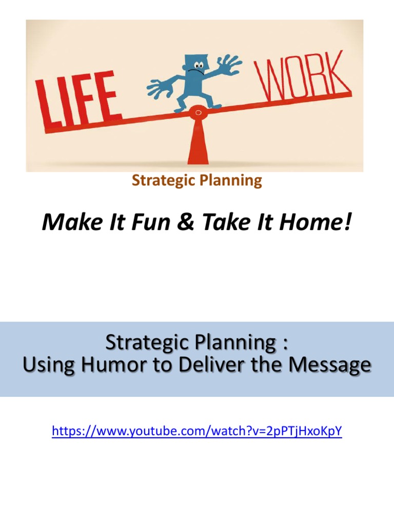 Humor in Strategic Planning | PDF | Humour | Jokes