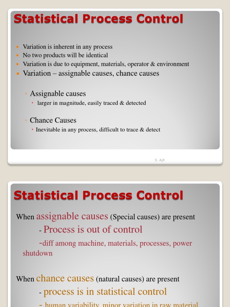 Understanding Statistical Process Control | PDF | Mean | Normal Distribution