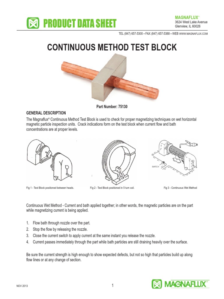 Continuous Method Test Block | PDF