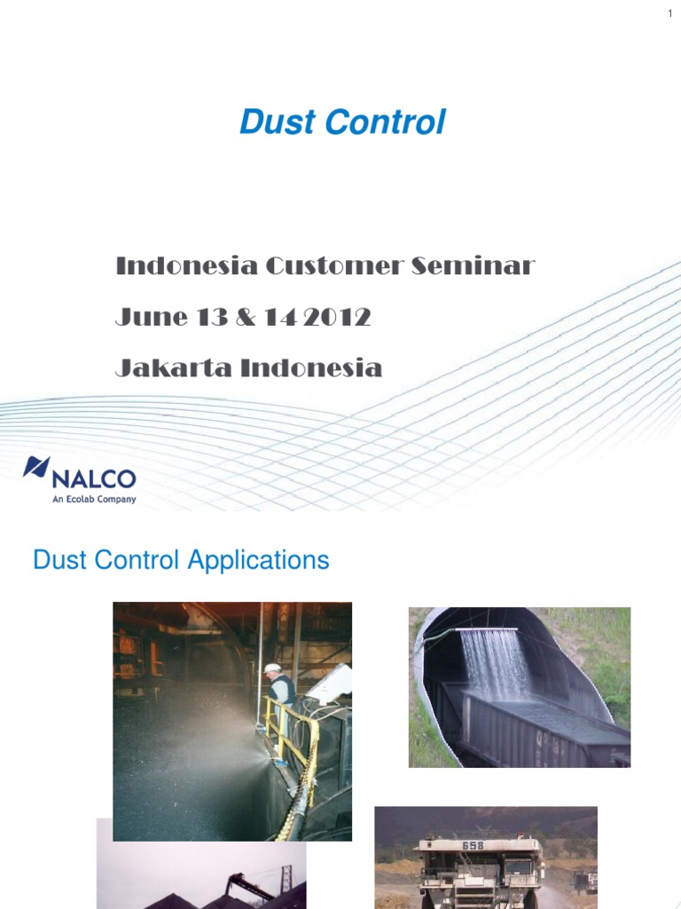 N. Dust Control PDF | PDF | Dust | Coal
