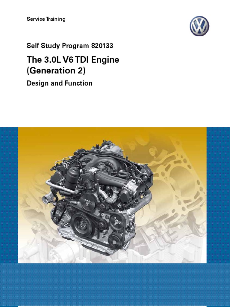 SSP 820133 3.0l v6 Tdi Engine | PDF