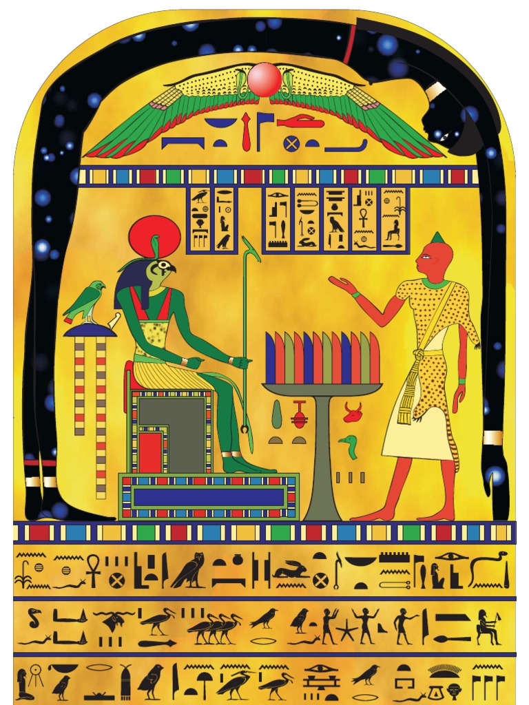 Stele 666 | Ancient Egypt | Religion And Belief