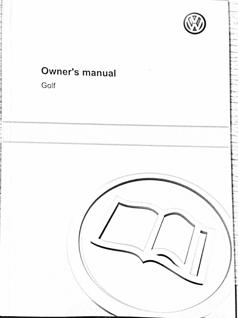 Golf Mark VII Owners Manual | PDF | Menu (Computing) | Headlamp
