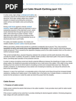Trefoil Formation For Arranging Cables | PDF