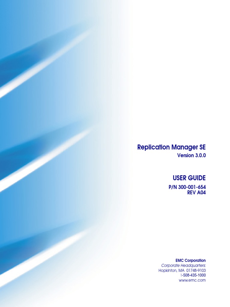 Replication Manager SE PDF | PDF | Replication (Computing) | Microsoft Sql Server