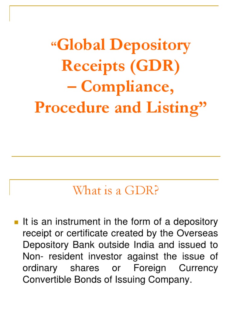 Presentation On GDR Issue JHSDJW G DWGDBW dwgd7wbdw Wuid Nfvwyd ...