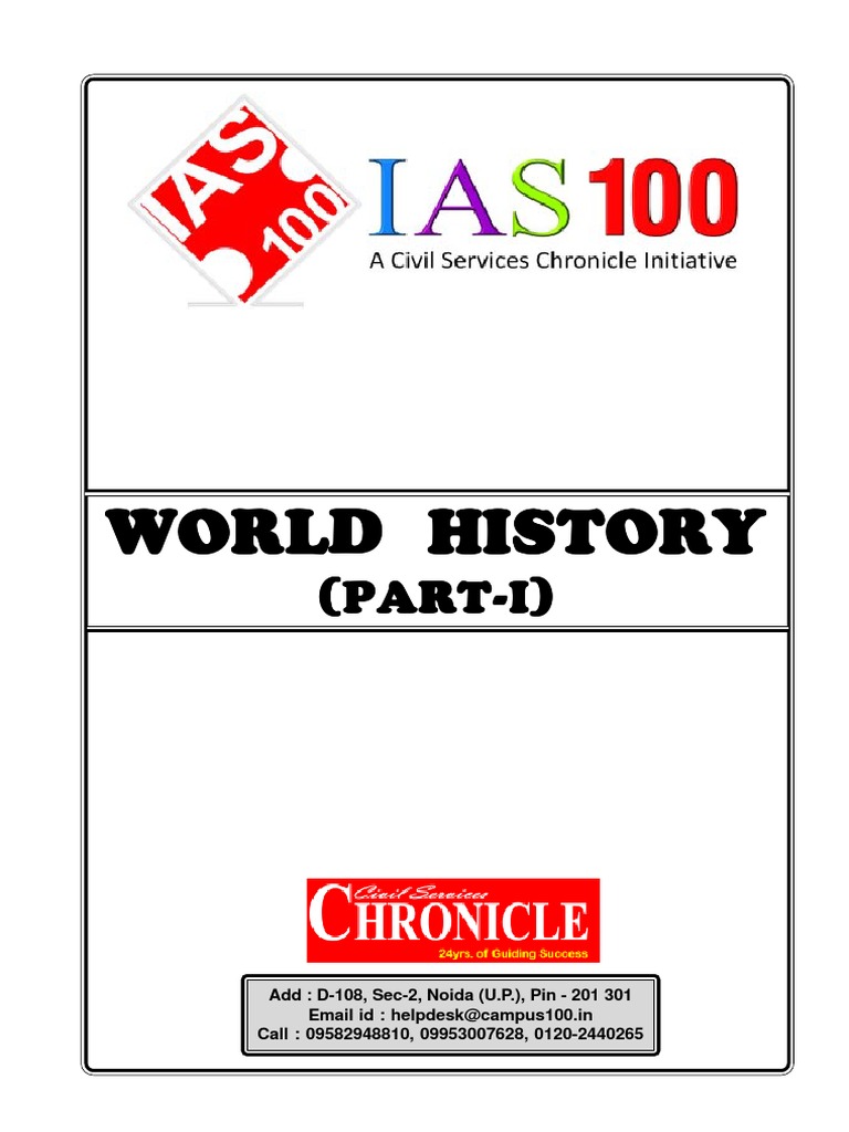 Chronicle World History Part 1 | PDF | Age Of Enlightenment | Reason