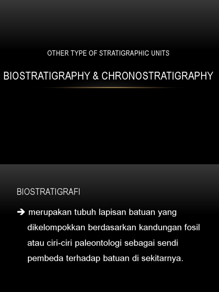 Biostrat Dan Kronostrat | PDF