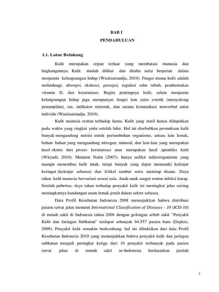 Penyakit Dermatomikosis pada Kulit | PDF