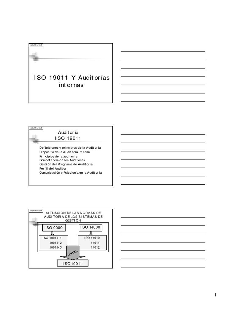 ISO 19001 y Auditoras Internas | PDF | Contralor | Liderazgo