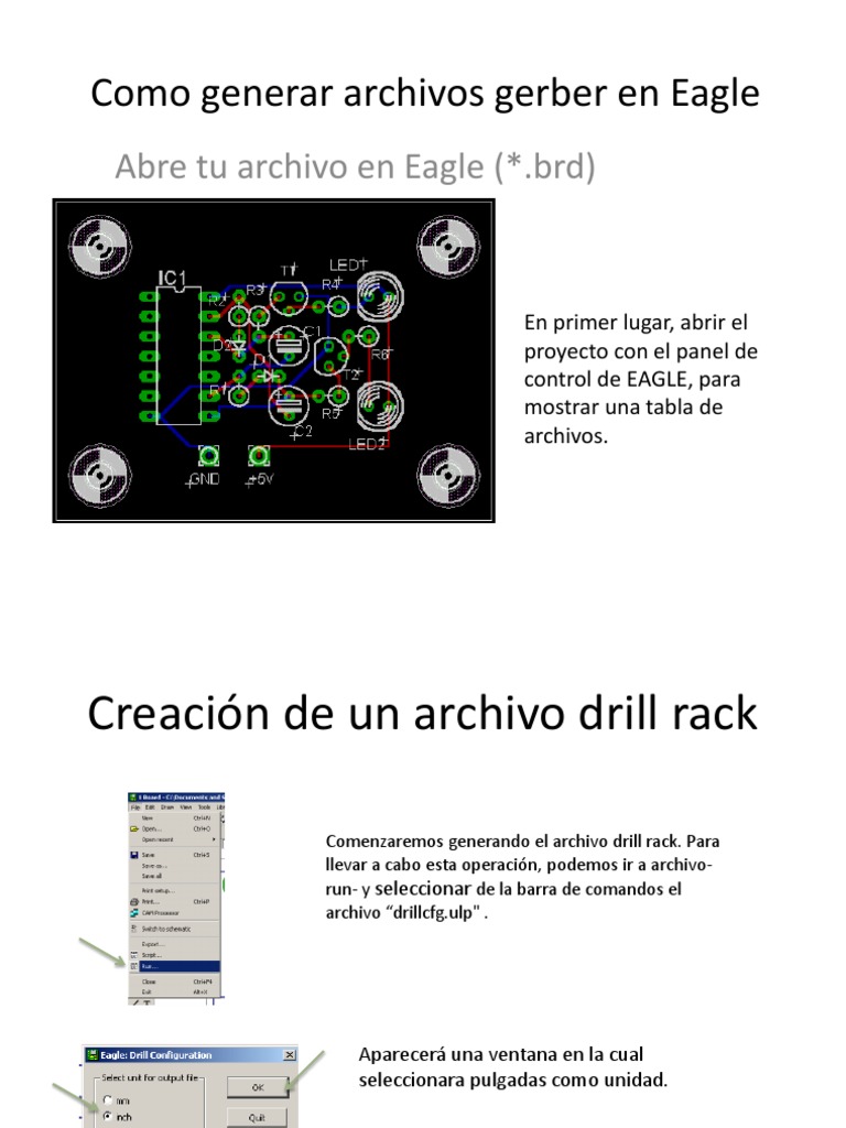 Como Generar Archivos Gerber en Eagle | PDF