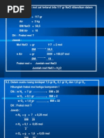 Soal Dan Jawaban Konsentrasi Larutan | PDF
