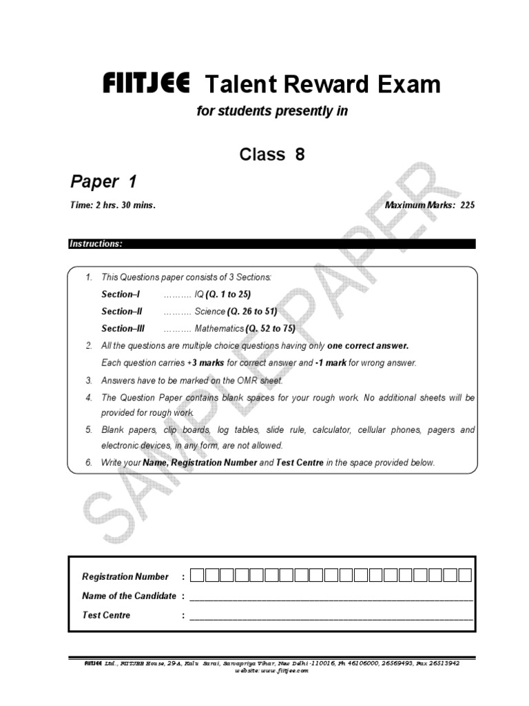 Ftre 2012 Paper 1 | PDF | Light | Frequency