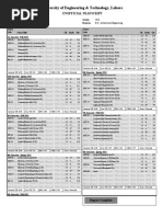 Punjab University Grading Scale Explained | PDF