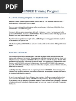 Delta Training Plan Overview | PDF | Strength Training | Physical Exercise