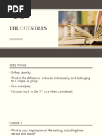 The Outsiders Chapter by Chapter Questions | PDF