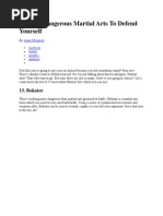 Human Body Weak Points | PDF | Anatomical Terms Of Motion | Anatomy