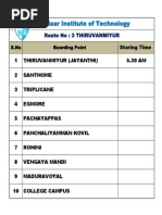 She Shuttle Time Table - PDF 1 | PDF | Bus Transport