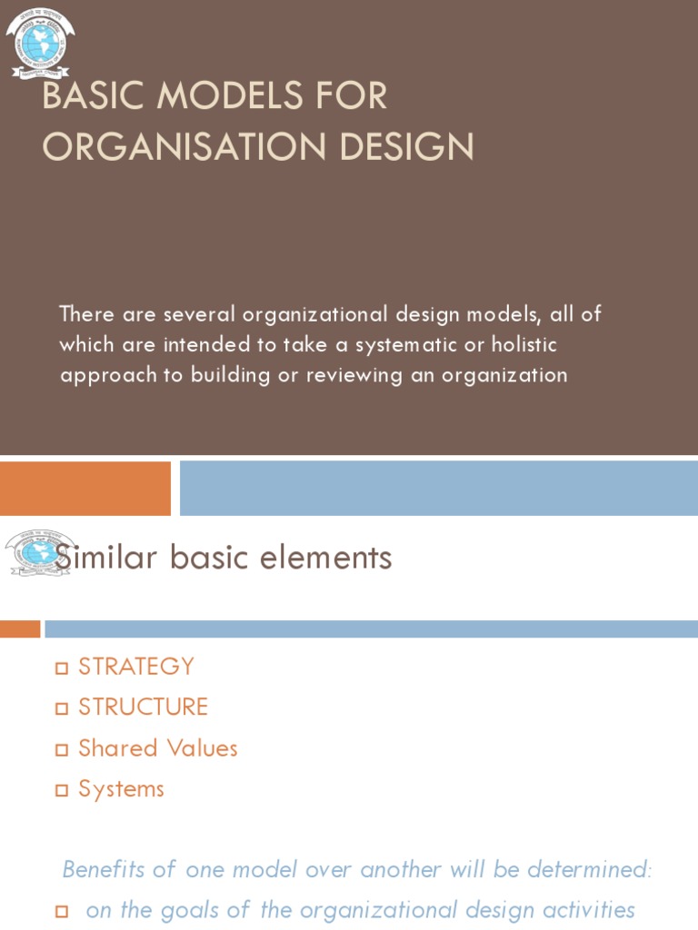 Basic Models For Organisation Design | PDF | Competence (Human ...
