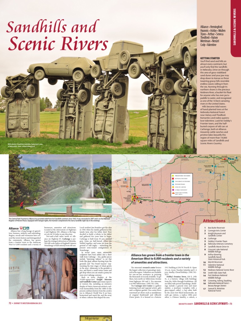 2015 Sandhills and Scenic Rivers | PDF | Campsite | Golf Course