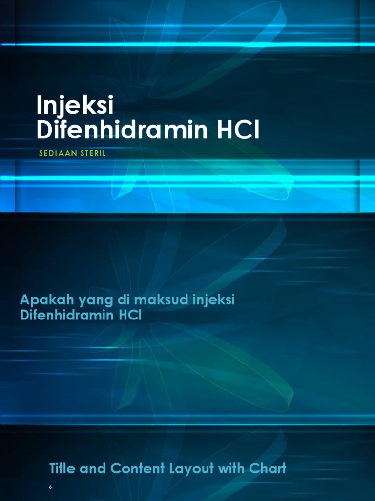 Injeksi Difenhidramin HCl Steril | PDF