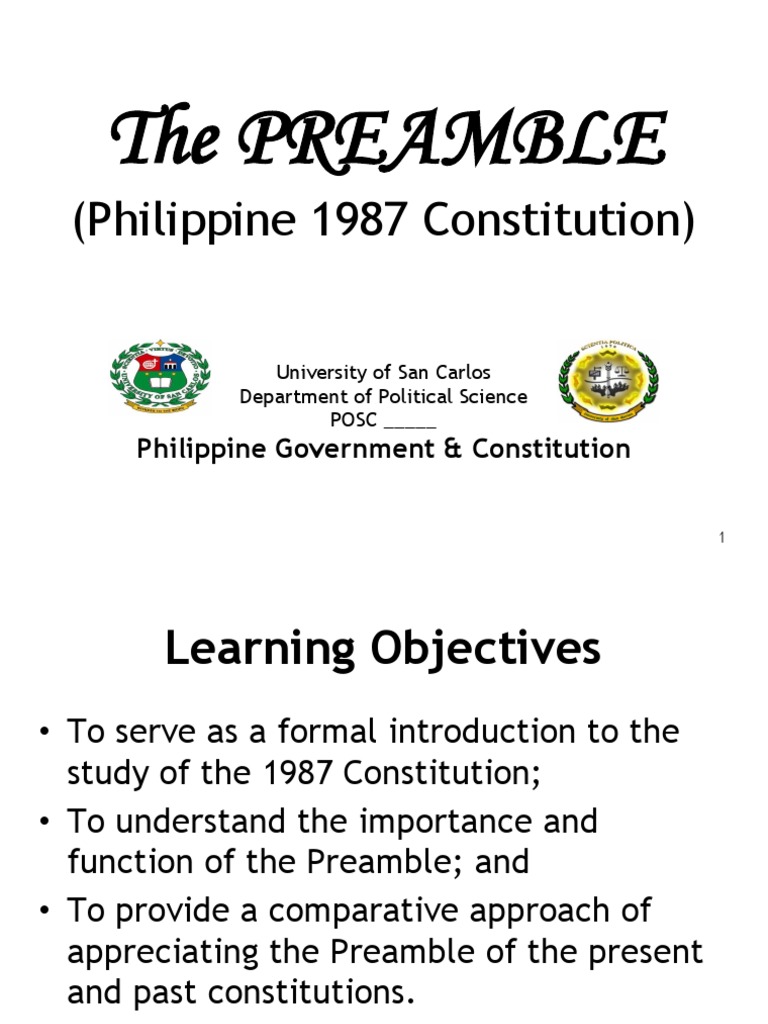 Preamble Philippine Constitution