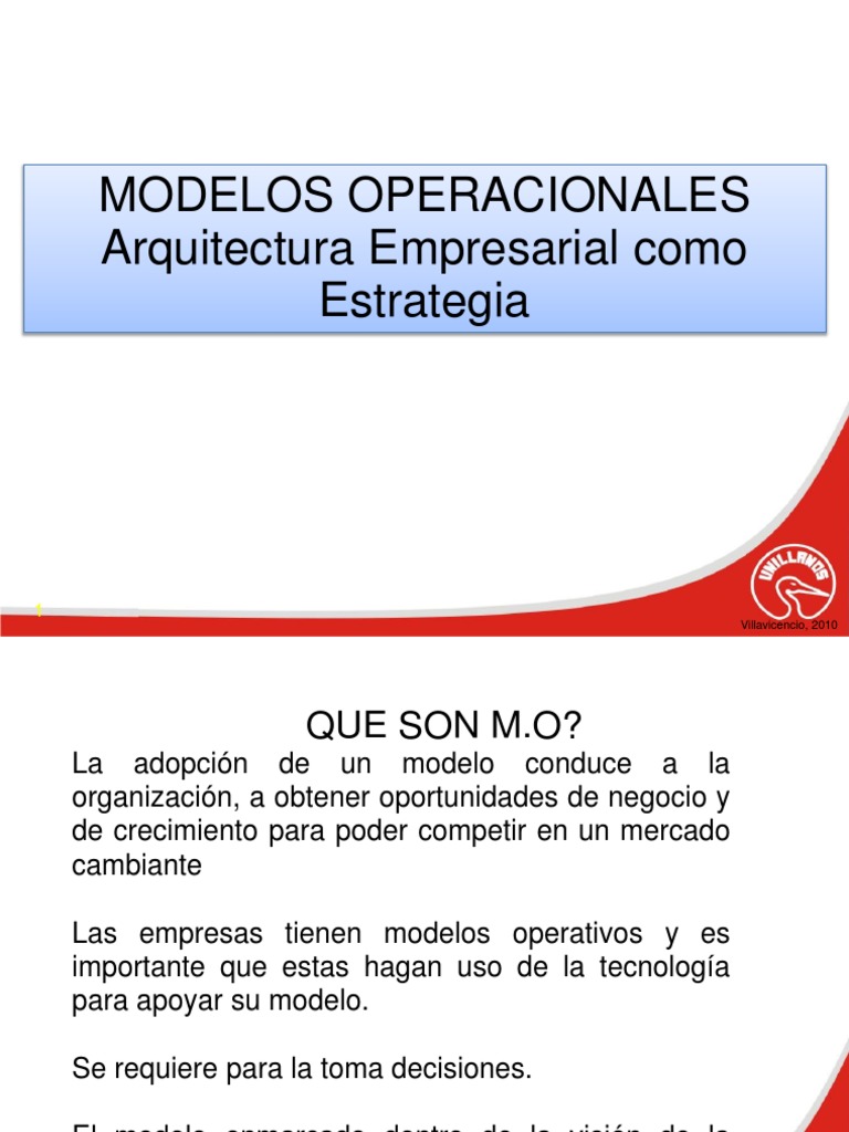 Modelos Operacionales 20142 | PDF | Planificación de recursos ...