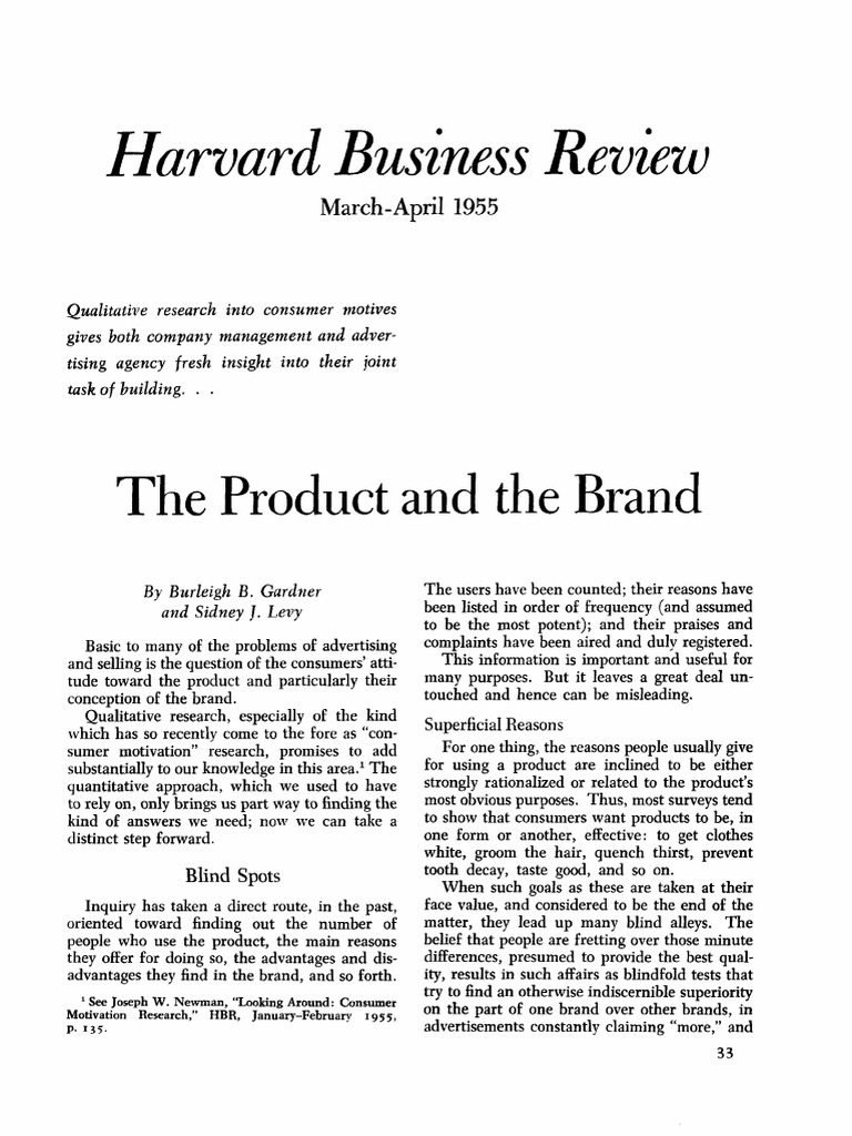 9316 - Levy Product and Brand | PDF | Brand | Advertising