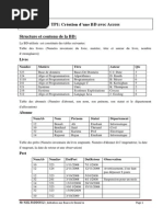 Cours Access | PDF | Bases de données | Microsoft Access