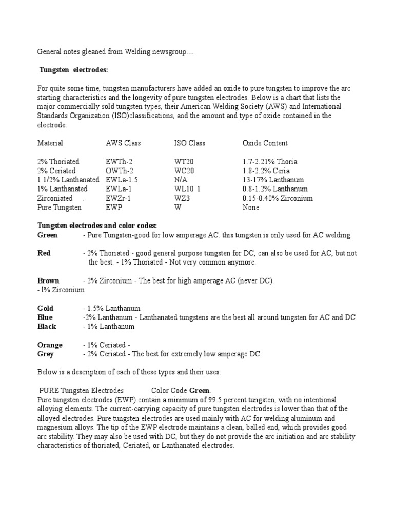 Welding Notes | PDF | Welding | Construction