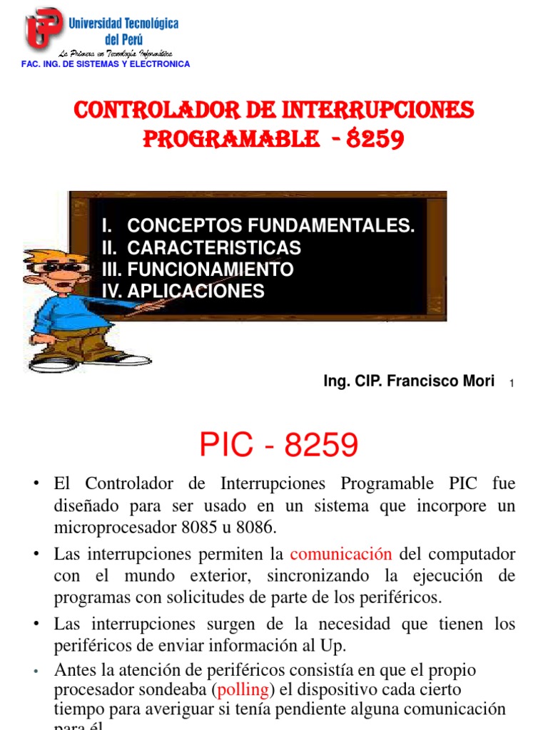 Controlador de Interrupciones Programable - 8259 | PDF | Electrónica digital | Áreas de informática