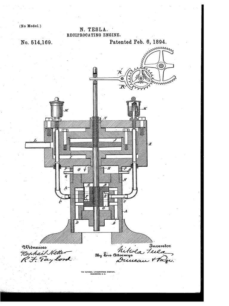 Reciprocating Engine | PDF | Cylinder (Engine) | Engines