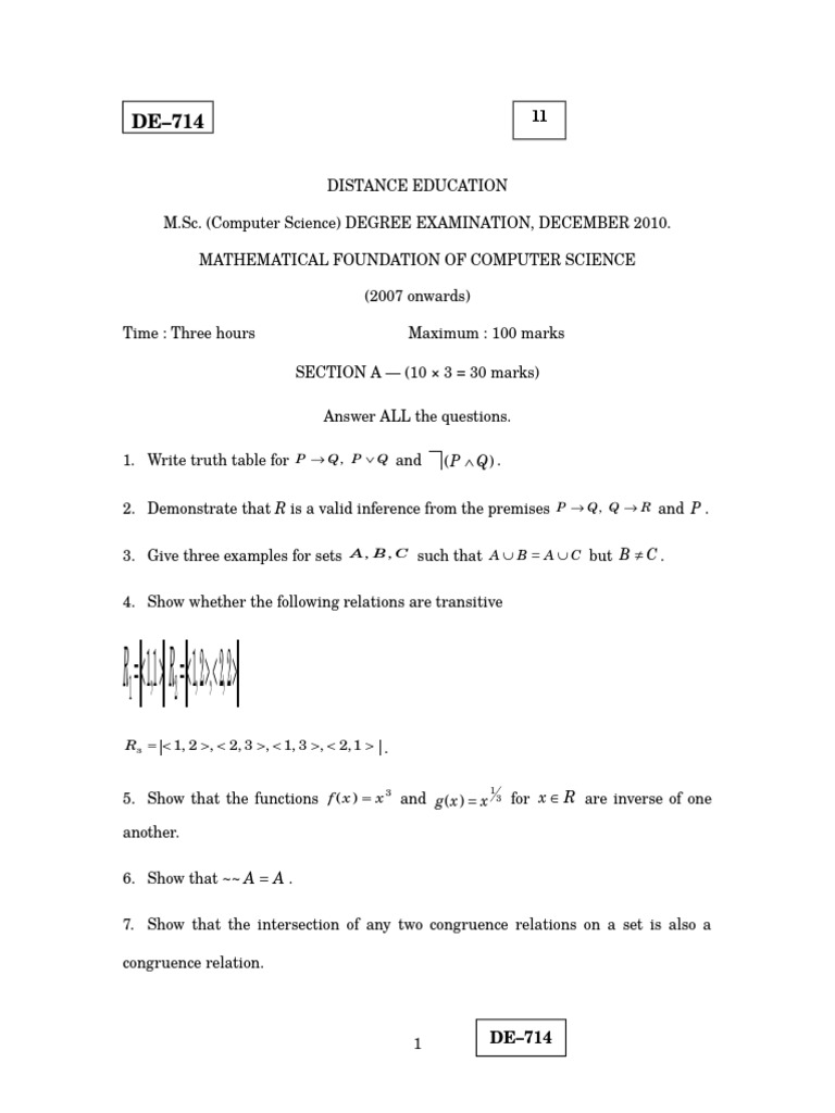 1 MSC (Comp - Science) | PDF | C++ | Java Script