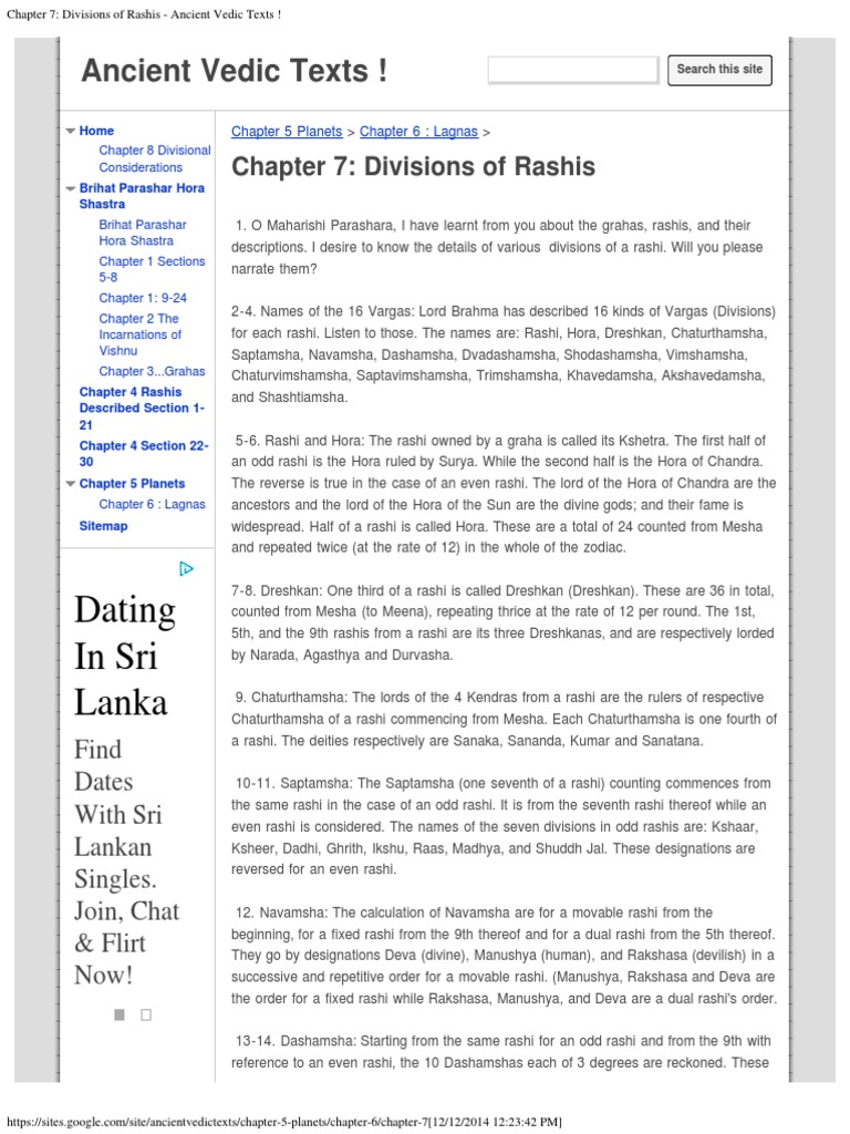 Divisions of Rashis Explained | PDF | Hindu Astrology | Vishnu