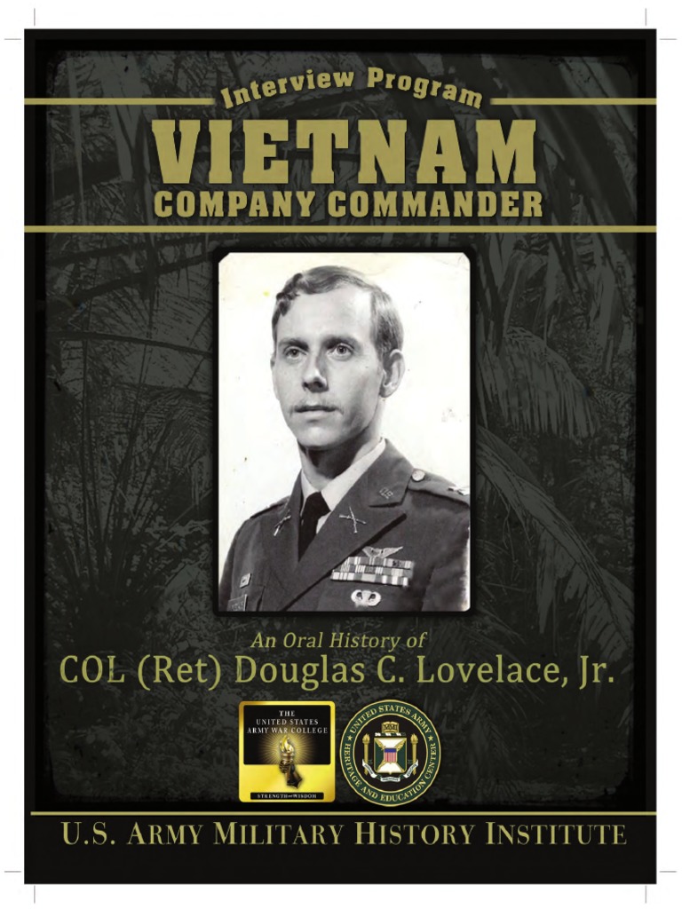 Interview with Col. Douglas Lovelace | PDF | Officer (Armed Forces ...
