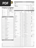 SW d20 Character Sheet | PDF | Sith | The Force (Star Wars)