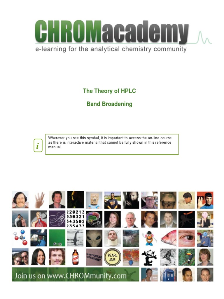 Theory of HPLC Band Broadening | PDF | High Performance Liquid ...