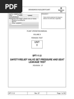 Guidelines For PSV Test Bench & PSV Testing | PDF | Valve | Personal ...