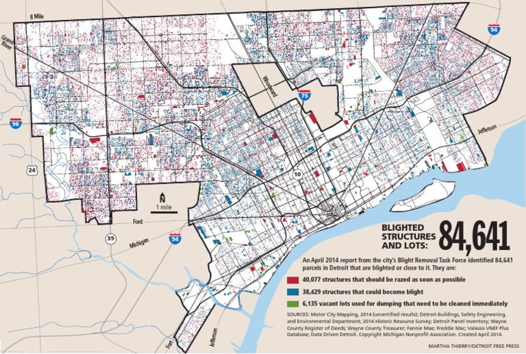 Detroit Blight Map | PDF