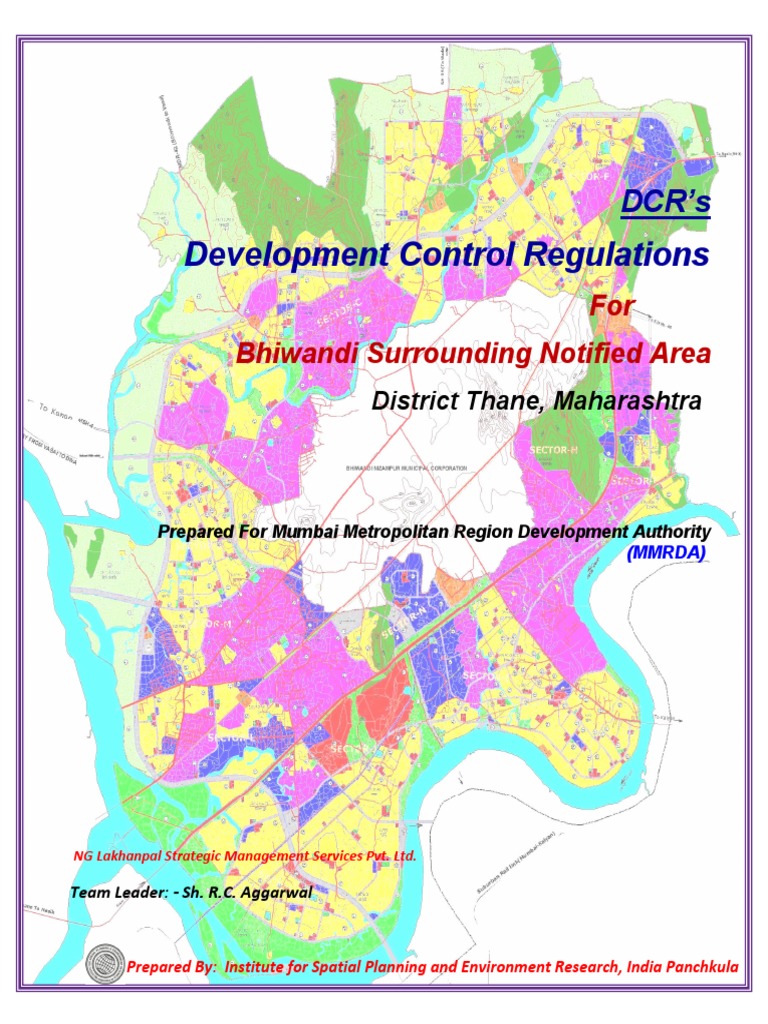 Development Control Regulations Old-MMRDA Bhiwandi | Stairs | Parking