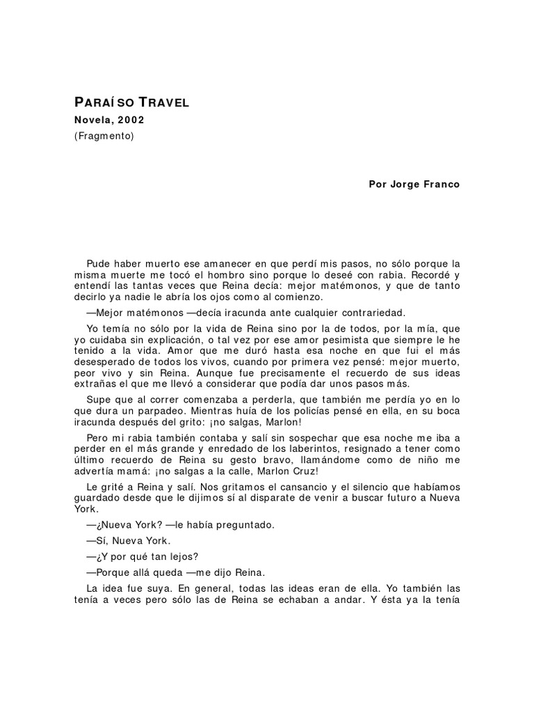 Paraiso Travel | PDF | Amor