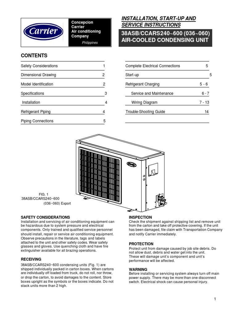 Carrier 2tr | PDF | Mechanical Fan | Air Conditioning