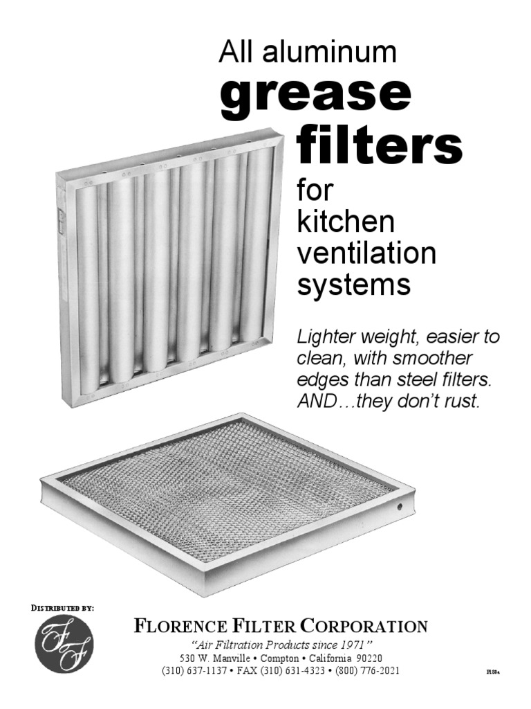Kleen Gard Aluminum Filters | PDF | Filtration | Building Engineering