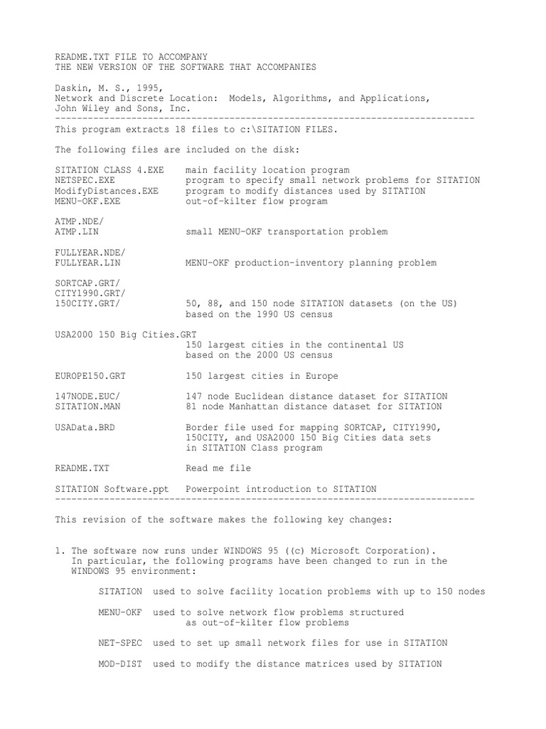 Readme | PDF | Algorithms | Computer File