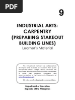 TLE Carpentry Grade 10 Module 1 | PDF | Carpentry | Drill