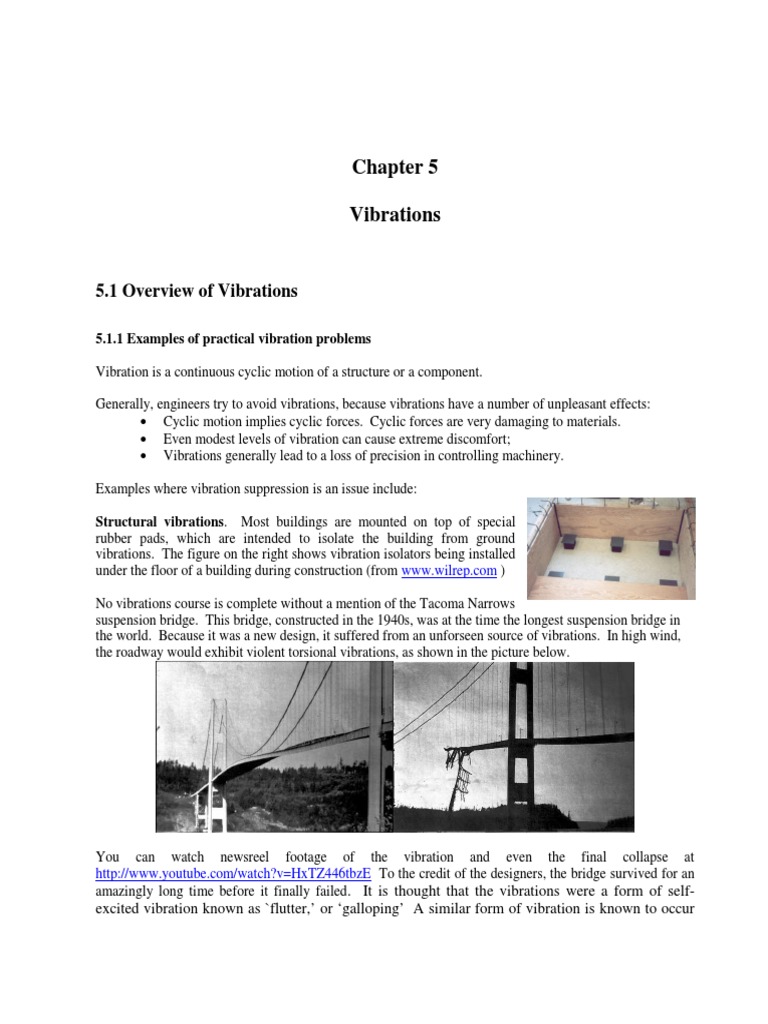 CH5 Vibrations Notes | PDF