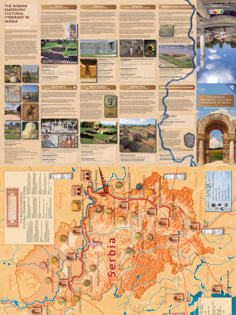 Roman Emperors Map 4edition | PDF | Travel