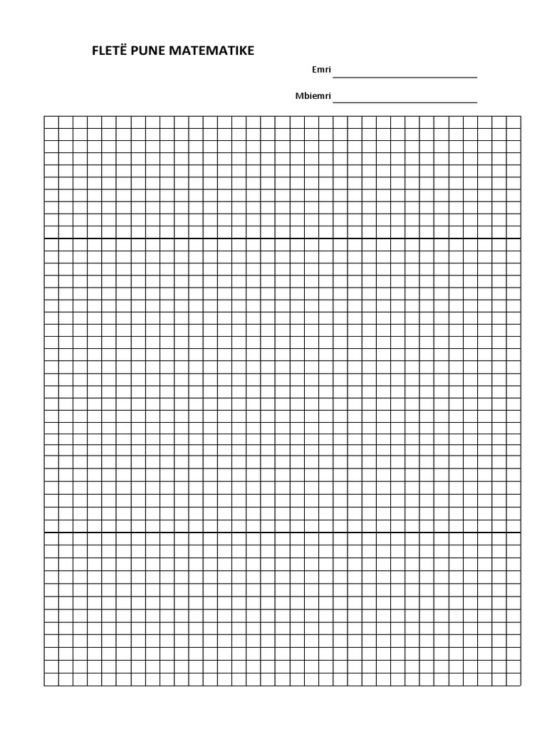 Flete Pune Matematike | PDF