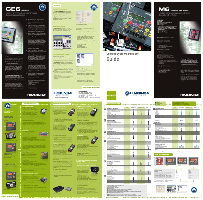 Control Systems Product GUIDE - Ing PDF | PDF | Timer | Usb